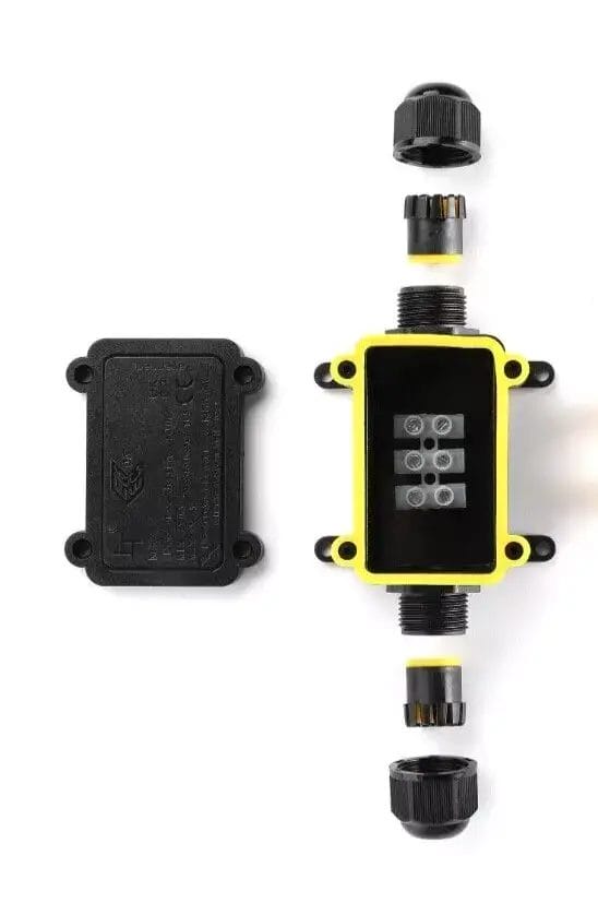 Outdoor IP68 Waterproof Junction Box 2-Way 6-11mm Wire Range Cable ...